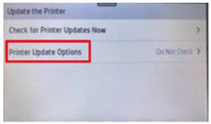 How do I turn off HP firmware updates?