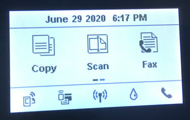 How to find an IP address for an HP printer