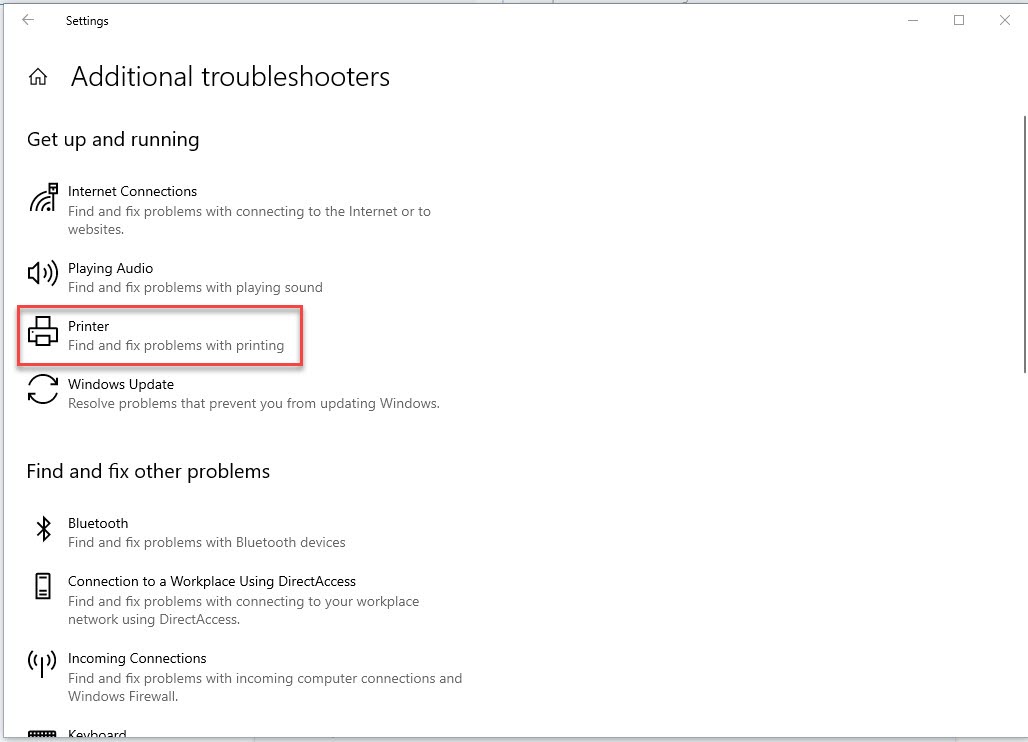How to get your printer back online