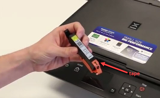 Do I Need To Remove Any Tape From A New Cartridge 