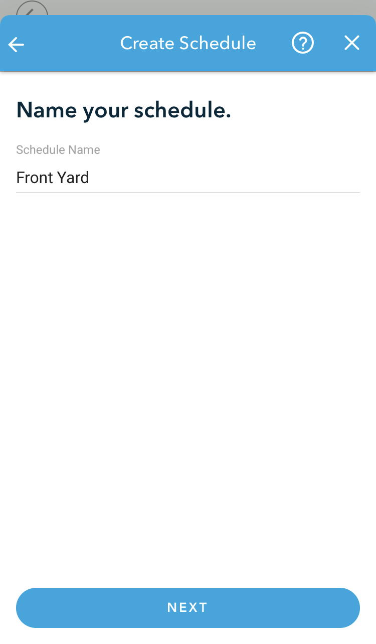 Create a Fixed Schedule