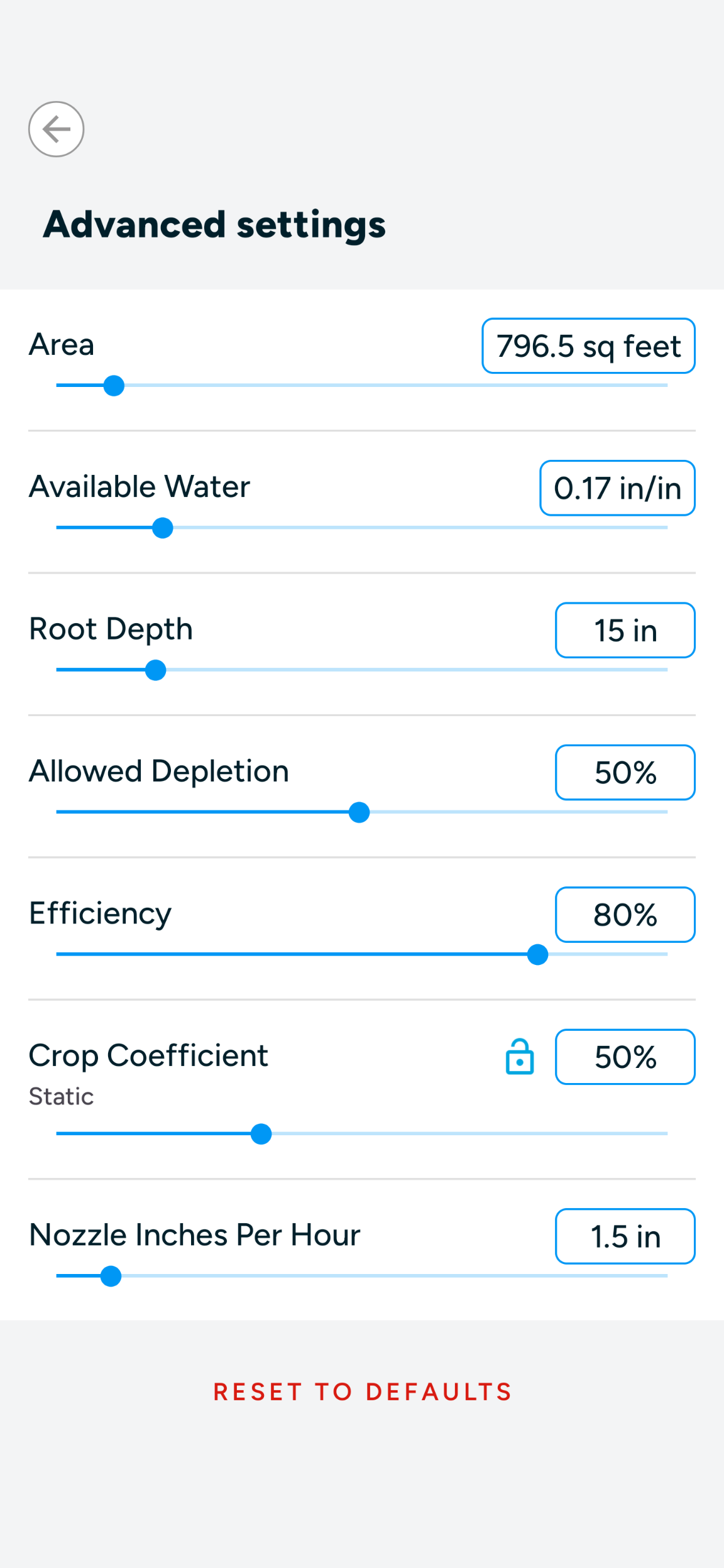 How can I edit my Advanced Zone Settings?