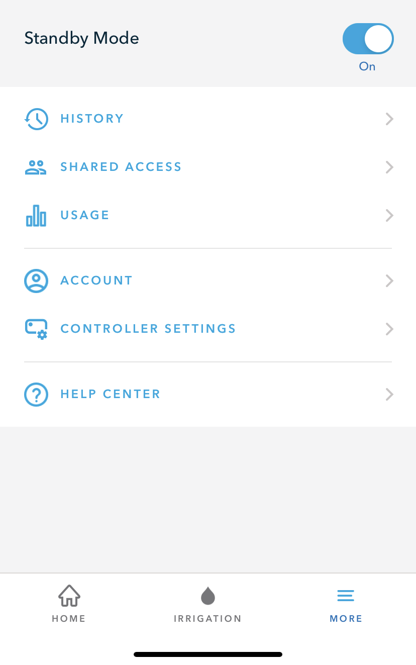 Controller Status and Standby Mode
