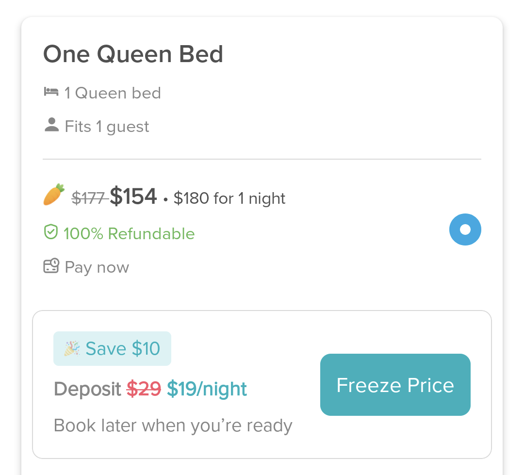 Price Freeze for Hotels: How does it work?