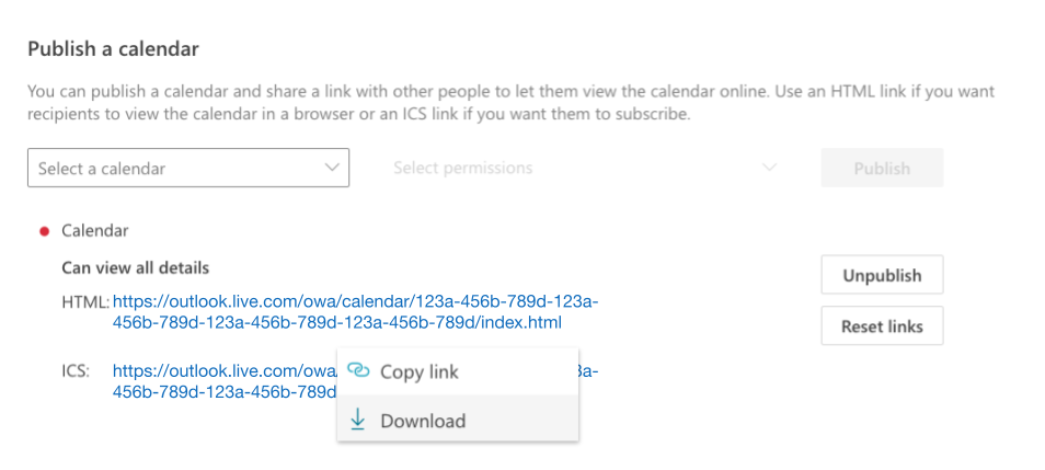 Connecting an Outlook Calendar – Hearth Display