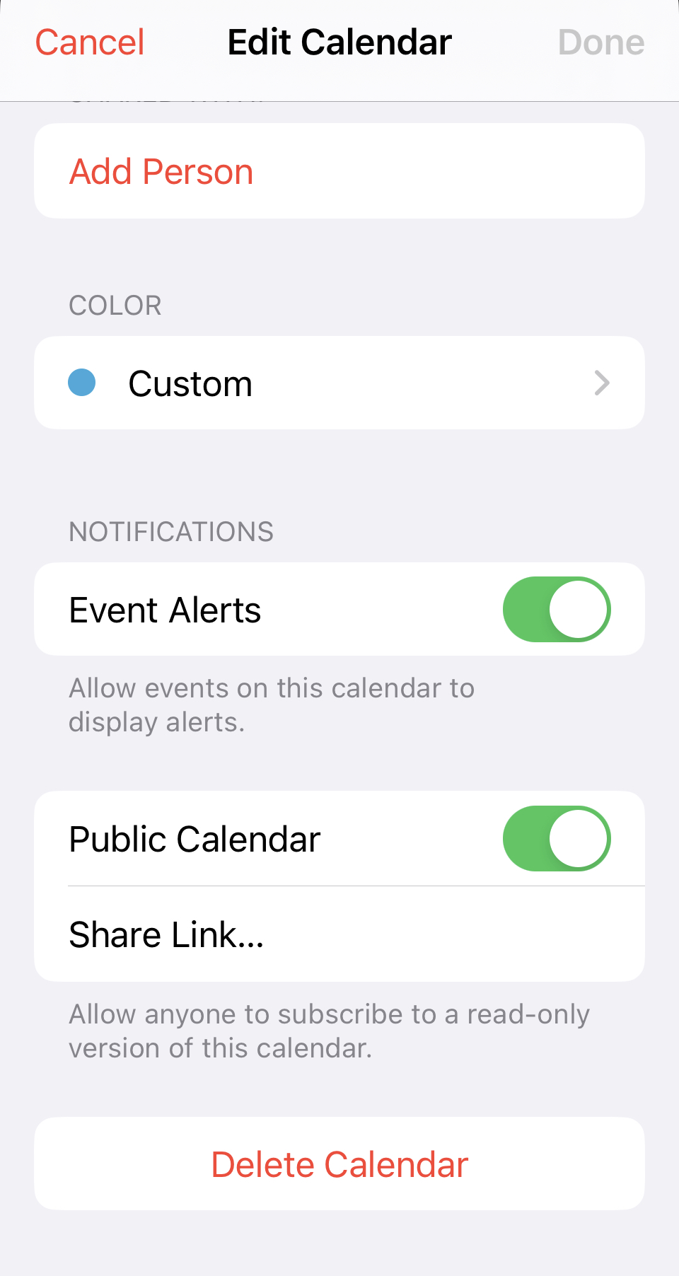 Apple Calendar (iCal) Troubleshooting – Hearth Display
